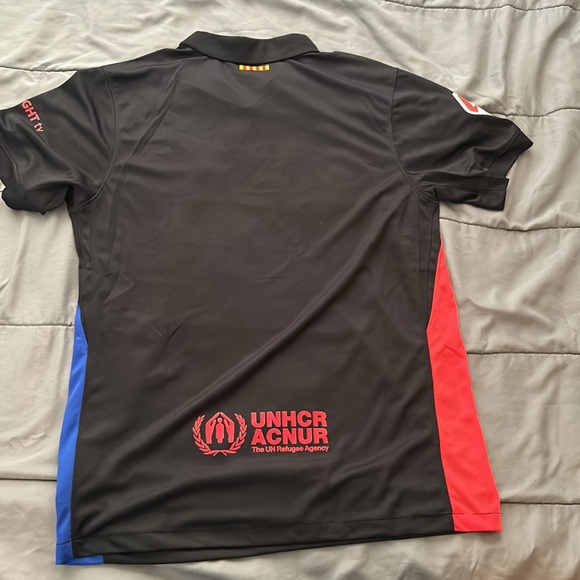 Nike | Shirts | Fc Barcelona Black Away Jersey 2425 | Poshmark